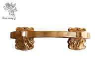 China Copper Color Plastic Coffin Handles Casket Accessories African Style For Bearing for sale
