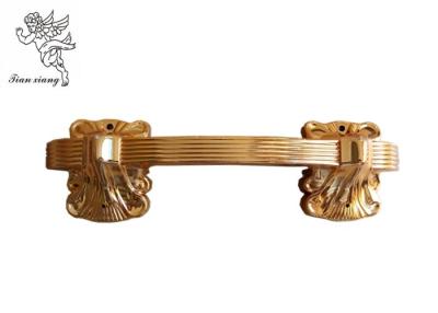 China Copper Color Plastic Coffin Handles Casket Accessories African Style For Bearing for sale