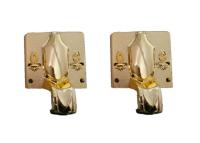 China Injection Molding  Coffin Parts Gold-Plating Matching with casket Accessory Plastic for sale