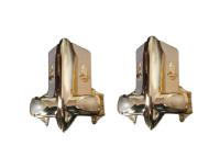 China Injection Molding  Coffin Parts Gold-Plating Matching with casket Accessory Plastic for sale