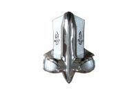 China Plastic Injection Molding  Silvering  Coffin Parts applied with Steel bar for sale
