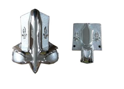 China Plastic Injection Molding  Silvering  Coffin Parts applied with Steel bar for sale