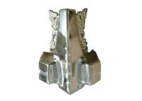 China Plastic Injection Molding Gold-plating Casket Hardware  Coffin Parts  with Steel bars for sale