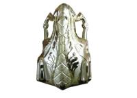 China Plastic PP Material Funeral Coffin Parts For casket Golden Decoration for sale