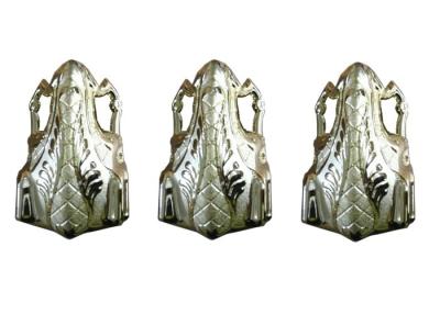 China Coffin Decoration Casket Accessories Pale Gold Plastic PP Recycle Material for sale