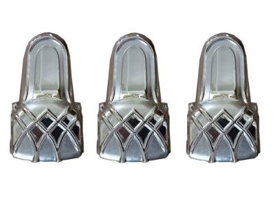 China PP Or ABS  Material Funeral  Coffin Decorative Coffin Parts  With Steel Bars for sale