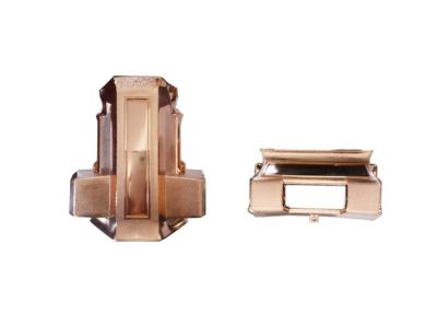 China Standard Style Copper Funeral Decoration Coffin Parts For Casket corner for sale