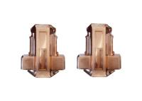 China Standard Style Copper Plastic  Funeral Furniture Coffin Parts For Casket corner for sale