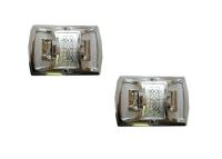 China PP  Plastic  Funeral Casket Corner Coffin Parts With American Style for sale
