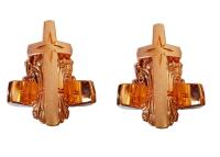 China Copper Funeral Coffin Parts Sun And Star Pattern Plastic Coffin Fitting for sale