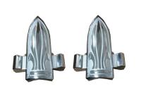 China Silver Coffin Accessories Casket Corner With PP plastic for sale