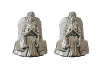 China Angel Corner Plastic Coffin Parts Decoration PP Recycle Materials Matching Steel Bars for sale