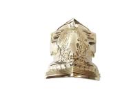 China Silver / Copper Color Coffin Parts Casket Corner Accessory PP / ABS  Material for sale