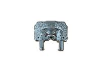 China Funeral Casket Accessories TX - Gersy Model Casket Cornes Silver Color for sale