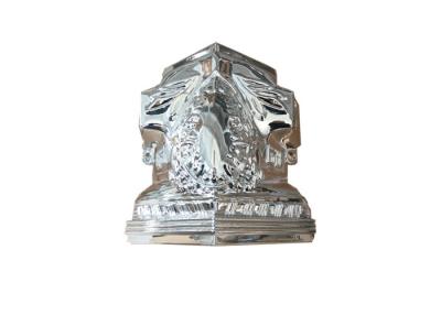 China Funeral Casket Accessories TX - Gersy Model Casket Cornes Silver Color for sale