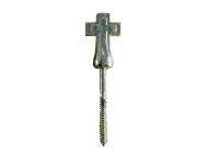 China Cross Model Casket Hardware Wholesale Matching Bracket , Screw Coffin Fittings Suppliers for sale