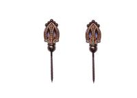 China Coper Color Funeral Casket Accessories , Coffin Hardware Screw For Casket Fastening for sale