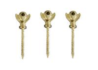 China Funeral Decoration Coffin Screw 7#  Gold European Style Zinc Alloy Material for sale