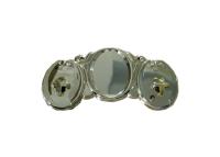 China Casket Handles Swing Bar With Plastic Panel And Iron Tubes , Funeral Casket Hardware Wholesale for sale