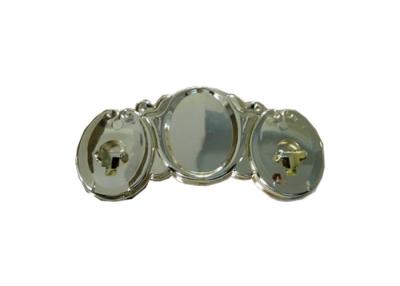 China Casket Handles Swing Bar With Plastic Panel And Iron Tubes , Funeral Casket Hardware Wholesale for sale