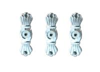 China African Style Coffin Bracket Casket Ornaments Silver 1# ABS / PP Plastic Materials for sale