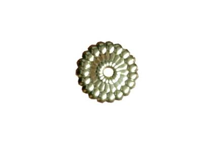 China Round Casket Decoration Coffin Fittings , Gold Coffin Bracket Casket Hardware Wholesale for sale