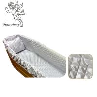 China ISO9001 Decorable Stainless Steel Casket Customizable For Funeral Arrangements for sale
