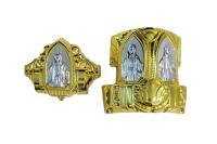 China Luxury Silver Gold Madrid 15-C# Coffin Accessories for sale
