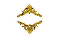 China Personalized Flower Casket Hardware / Casket Ornaments Flower PP Material for sale