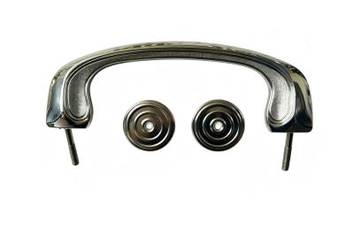 China Pale Gold Plastic And Metal Casket Hardware , Wholesale Coffin Handles H9021 for sale