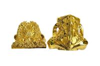 China Casket Corner Parts Of A Casket Coffin Fitting Iron Tubes for sale