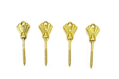 China Iron Screw Coffin Hardware Screw 1# Gold / Sliver , Casket Hardware Manufacturers for sale