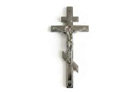 China Jesus 11# Plastic Orthodox Coffin Cross Crucifix Funeral Hardware for sale