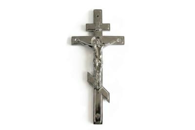 China Jesus 11# Plastic Orthodox Coffin Cross Crucifix Funeral Hardware for sale