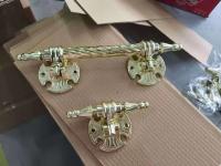 China Metal European Style Durable Reinforced Casket Handles for sale