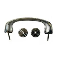 China Strong Golden Adult Metal Casket Handle Plastic Outside Europe Style H9021 for sale