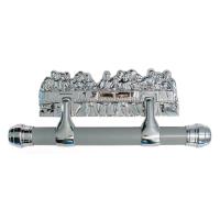 China Heavy Duty Plastic Coffin Handles / Gold Metallzation Casket Accessories for sale