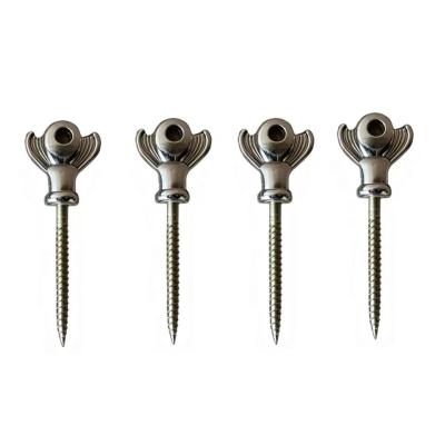 China Funeral Decoration Coffin Screw 7#  Gold European Style Zinc Alloy Material for sale