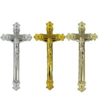 China Plastic Material Casket Crucifix For Coffin DecorationJesus 1# for sale