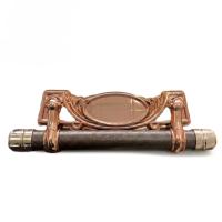 China Segmented composite grip bar with polished metal end caps for Swing Bar Handle for sale
