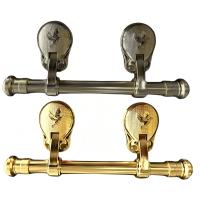 China Embossed Eagle Pattern Casket Swing Bar Handle Funeral Fittings For Casket Decoration for sale