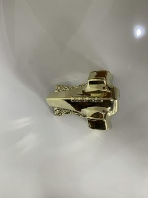 China Funeral Furniture Casket Corners Gold Corner With PP Plastic Material for sale