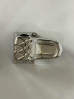 China Silver Casket Corners Casket Hardware With Metal Bars 70X46X36cm for sale