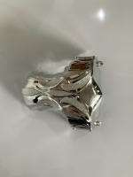 China Decorative Casket Hardware Kit , Coating Film Parts Of A Casket for sale