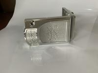 China Gold Silver Copper Color Coffin Parts Casket Ornaments For Funeral Decoration for sale