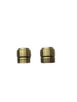 China Polished Surface Coffin Parts Alloy End Cup For Funeral Industry Use for sale