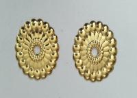 China Religious Flower Coffin Accessories / Round Casket Hardware Kit for sale