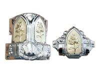 China Unique Design Life Symbols Casket Corners Burial Accessory High Strength for sale