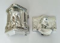 China Christ Casket Corners With Beautiful Appearance Coating Film Plating for sale