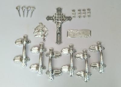 China Adult Use Plastic Coffin Handles With African Style H9004 Set for sale